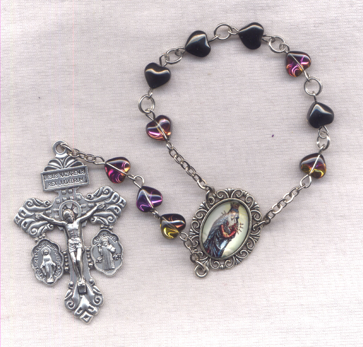 7 Sorrows One Decade Pocket Rosary Servite Rosary 7S17