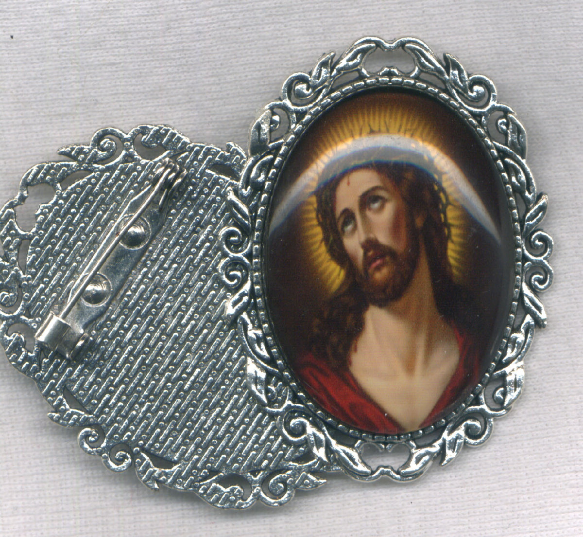 Thorn Crowned Jesus Brooch each BRCH02C