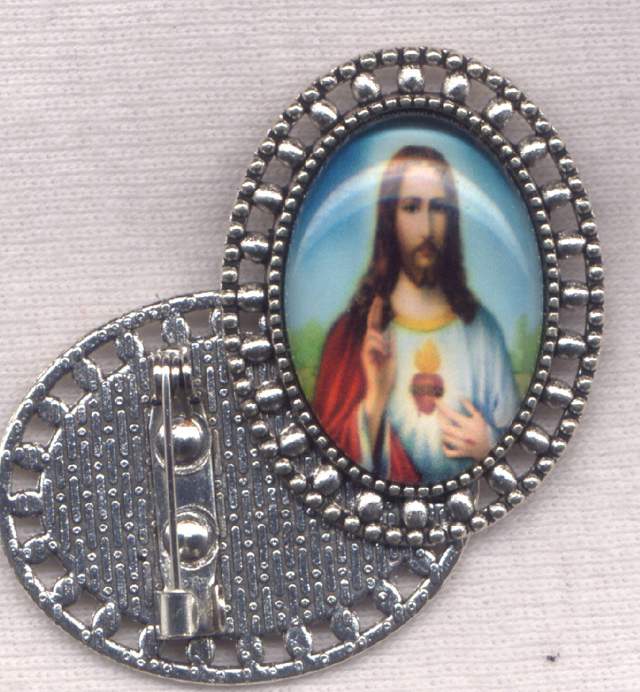 Sacred Heart of Jesus Brooch each BRCH04F