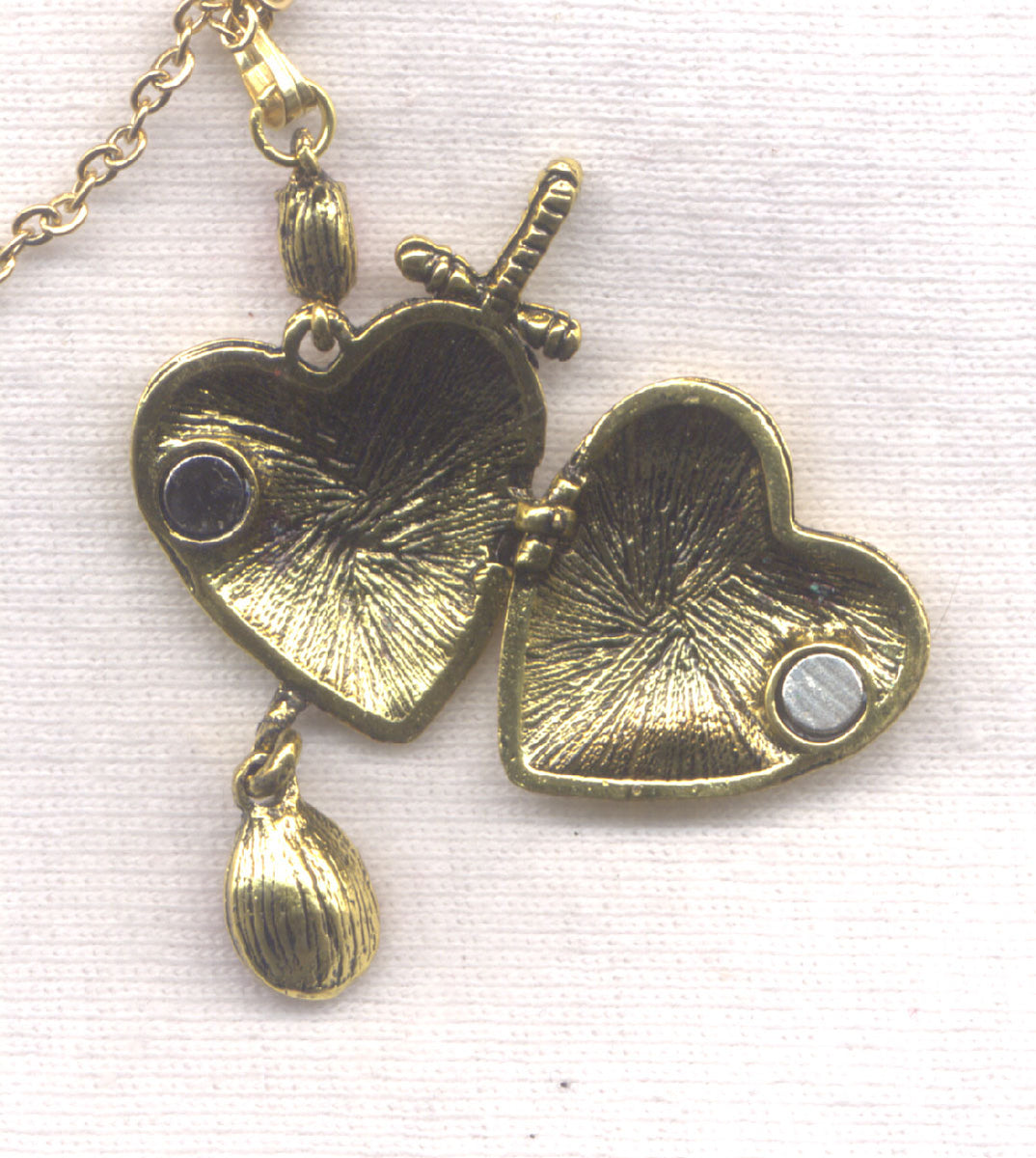 Immaculate Heart of Mary Locket Necklace NCK71