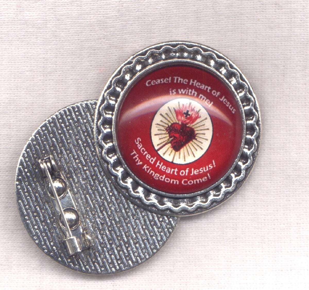 Sacred Heart of Jesus Badge Brooch each BRCH06A