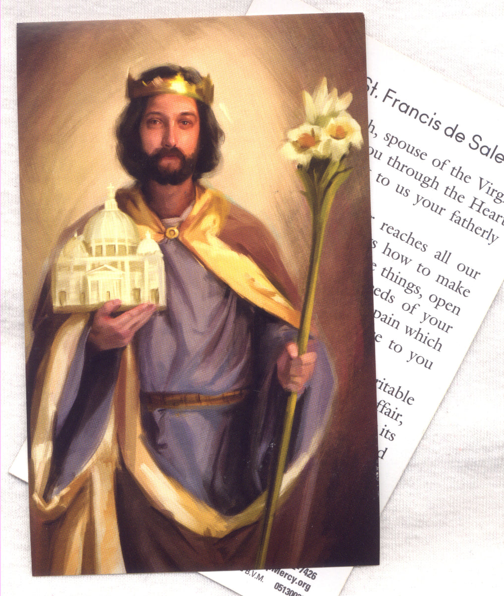 St Joseph Protector of the Church prayer cards 3/pkg IT73
