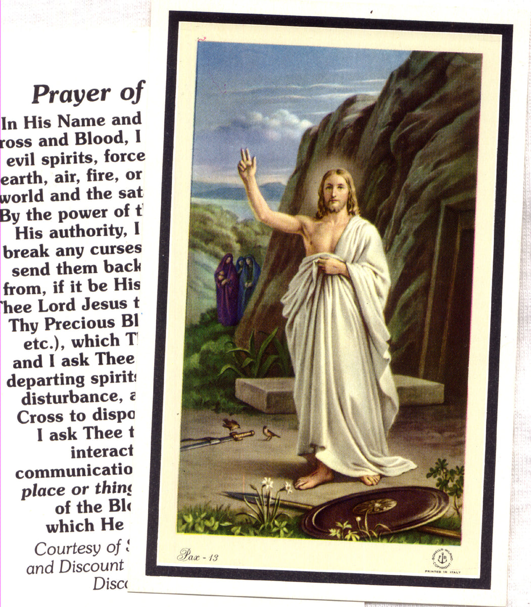 Exorcism Prayer of Command prayer cards 5/pkg IT89