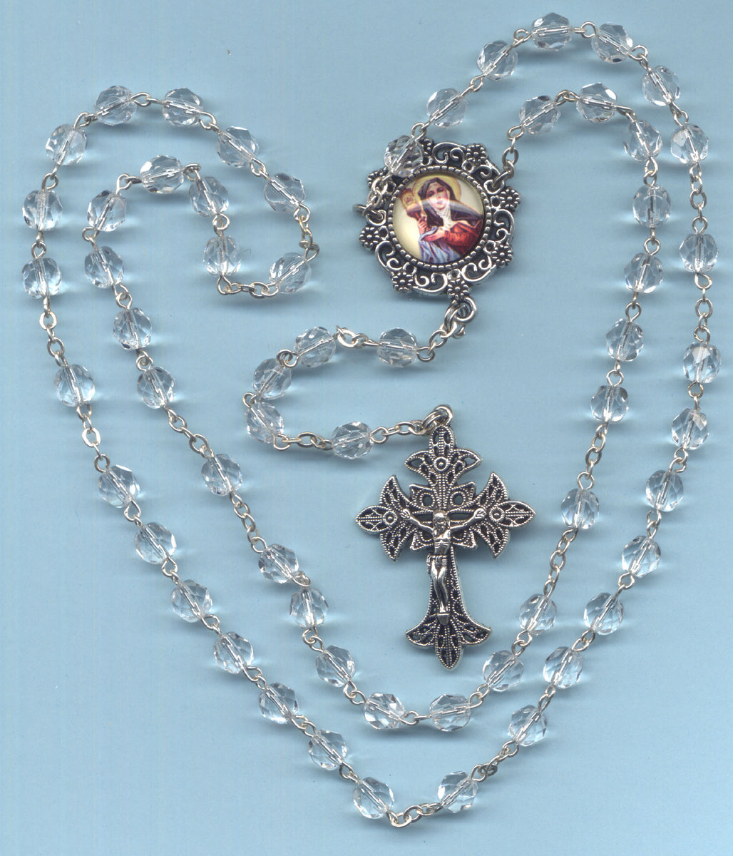 St Clare of Assisi Franciscan Saint AB Crystal V13